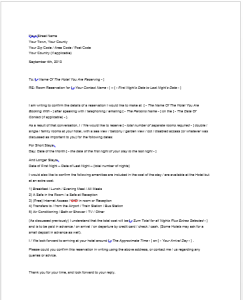 Reservation Letter Format Archives - Smart Letters
