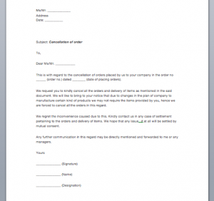 Writing Cancellation Letter Archives - Smart Letters